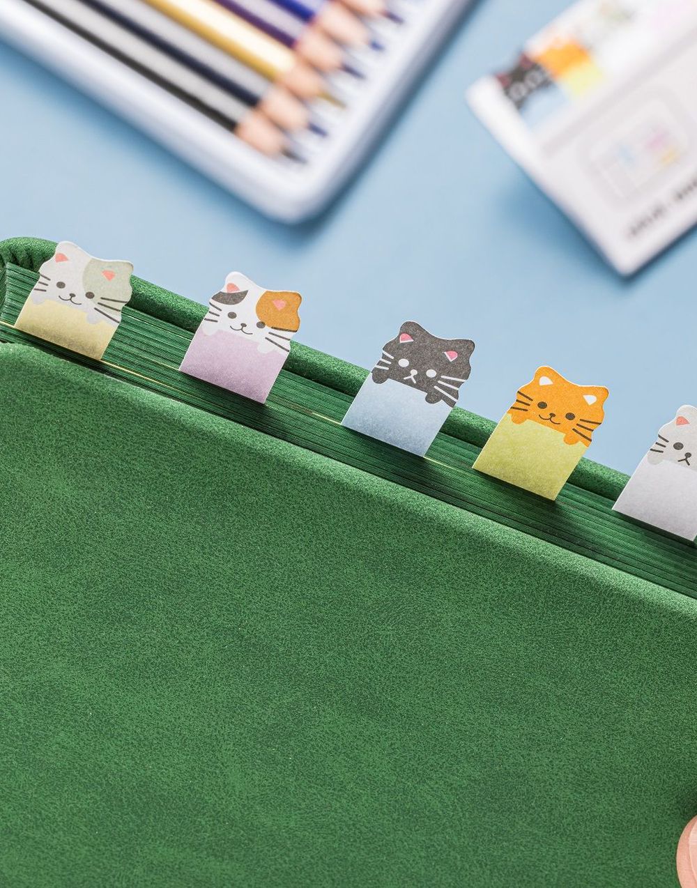 150 stk Post It Lapper Søte Katter - Morosaker - Cool Stuff - TUSEN TING