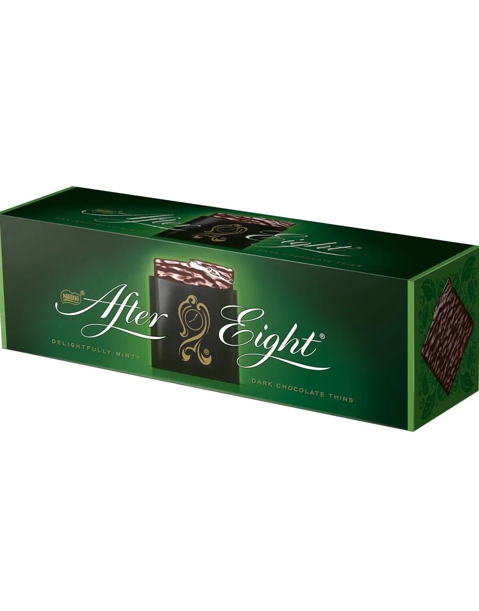 After Eight / Mørk Sjokolade med Peppermynte Fyll - 200 gram - Se Alle ...