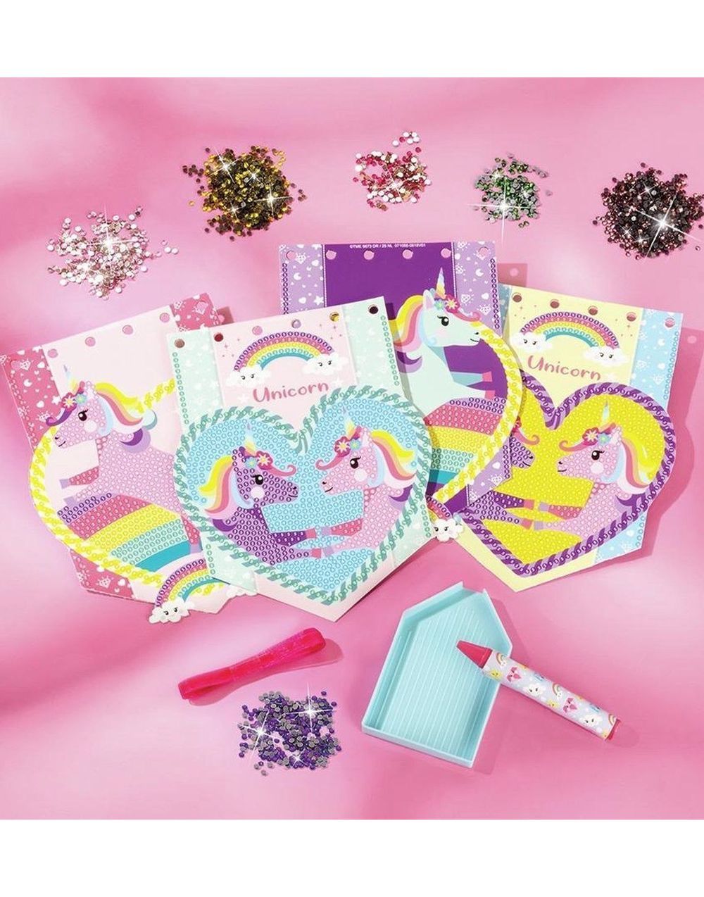 Unicorn Diamantmaleri - Girlander - Penal & Tegnesaker - Accessories ...