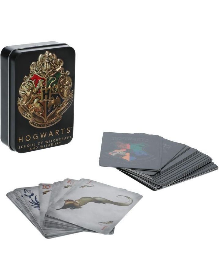 Kortstokk med Lisensierte Harry Potter Hogwarts Motiver - Kortspill ...