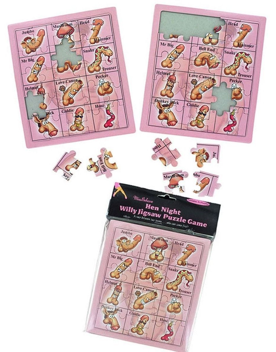Hen Night - Willy Puslespill - Erotiske Spill - Spill - TUSEN TING
