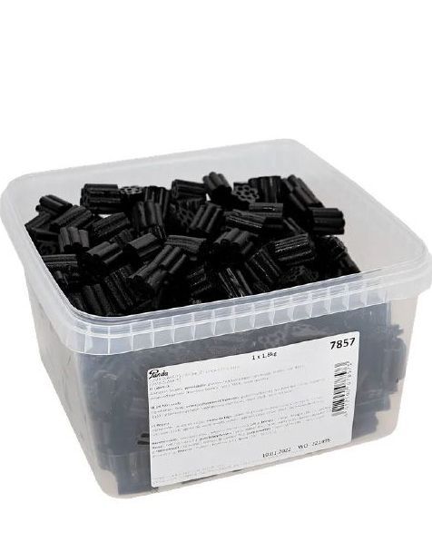 1,8 kg Panda Jumbo Licorice - Søt Myk Revolverlakris i Eske - Se Alle ...