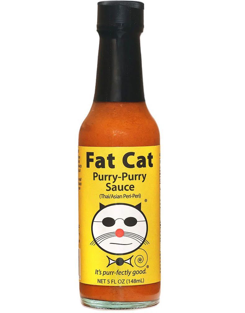 Fat Cat Purry-Purry Sauce - Thai-Inspirert Peri-Peri Chilisaus 148 ml ...