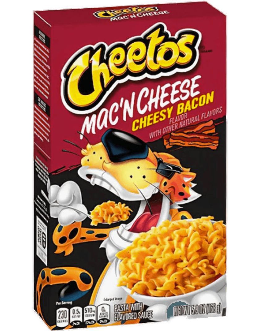 Cheetos Cheesy Bacon Mac'n'Cheese 168 gram (USA Import) - Se Alle Våre ...