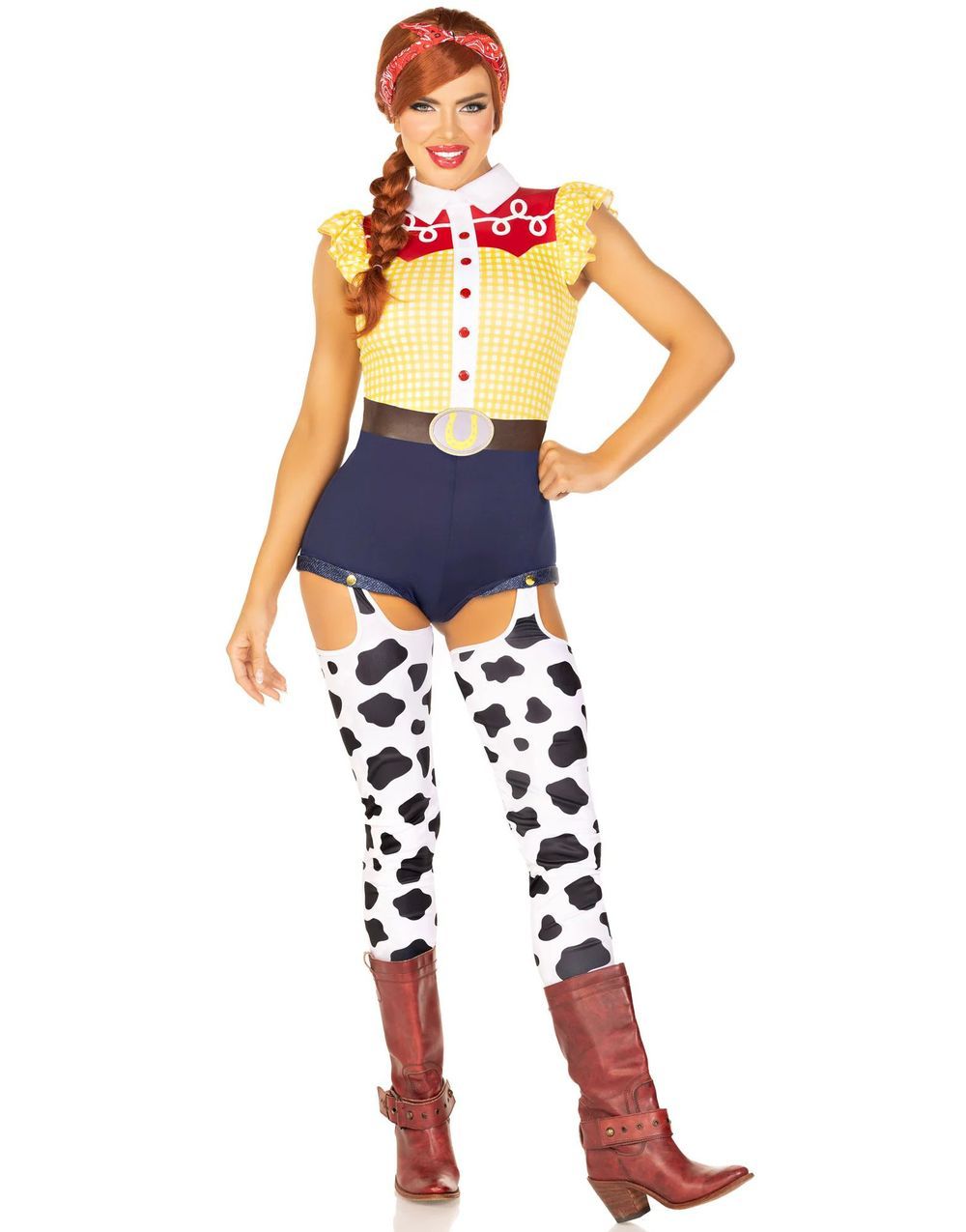 Giddy Up Cowgirl - Cowgirl kostyme til Dame - Voksenkostymer - Kostymer ...