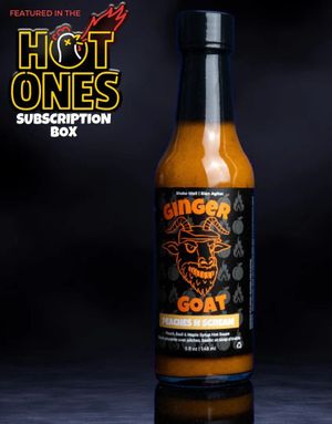 Ginger Goat Peaches n Scream - Peach Basil & Maple Syrup Hot Sauce ...