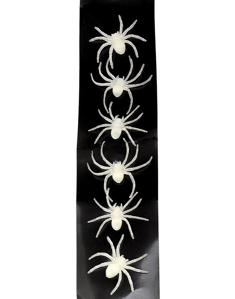 6 stk Store Selvlysende Edderkopper - Edderkopper, Mus & Insekter ...