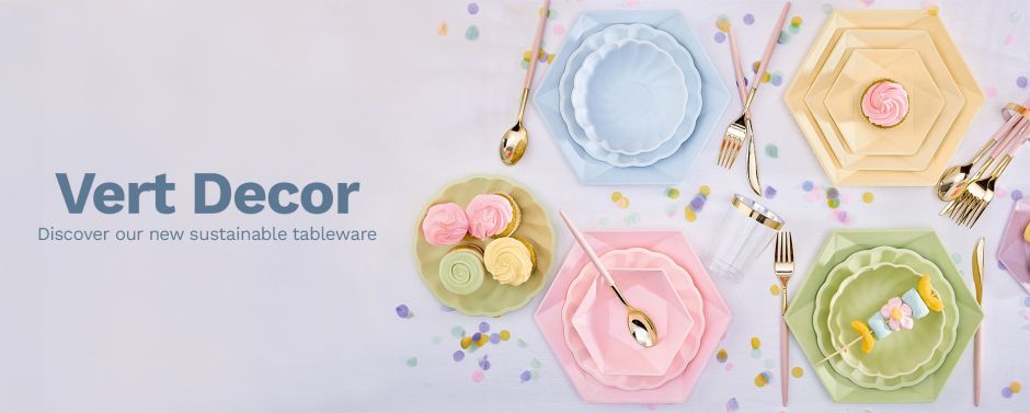 20 stk Blå Vert Decor Servietter 33x33 cm - Miljøvennlige - Se Alle ...