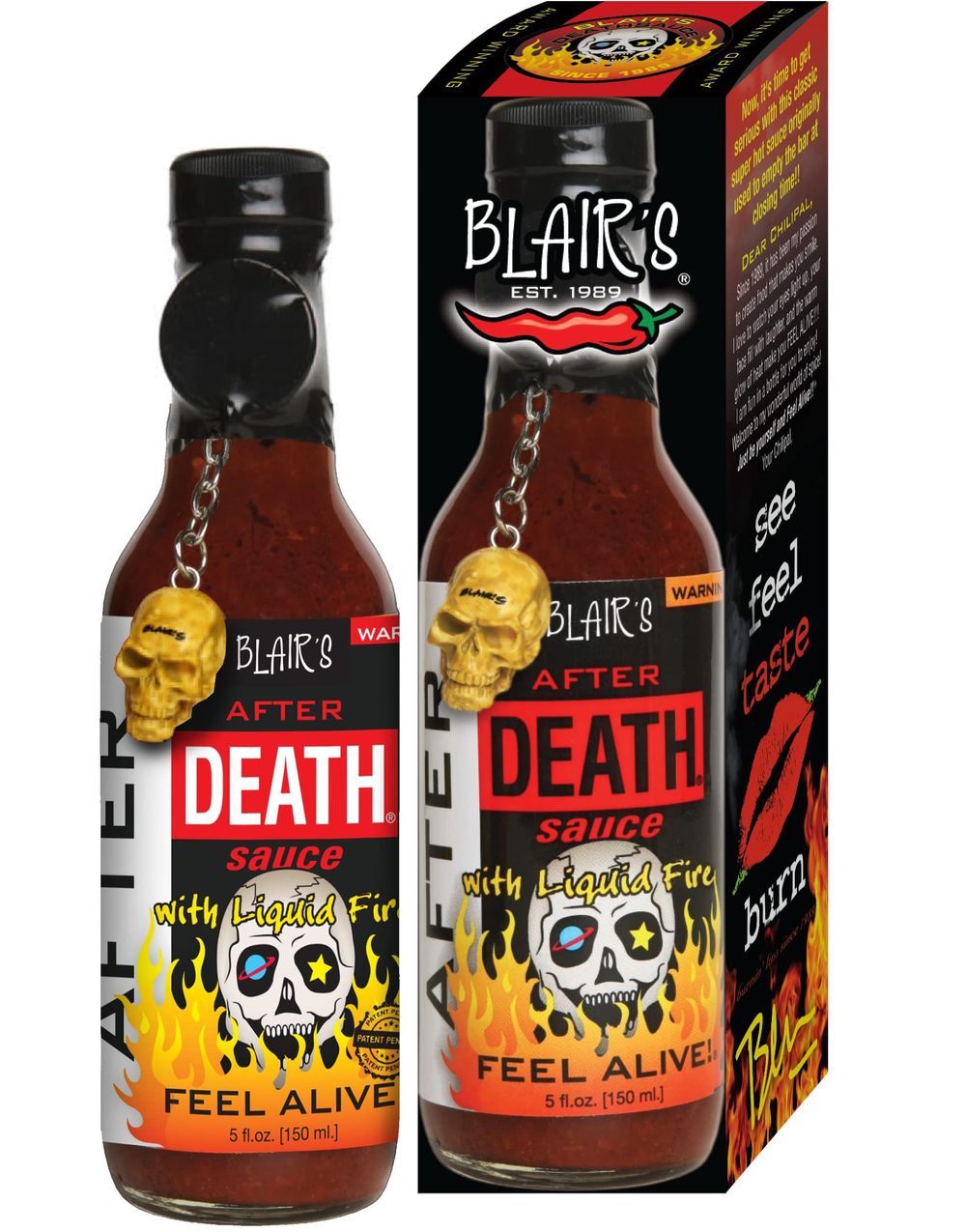 Blair's After Death Sauce - Kjempesterk Saus med Forskjellige ...