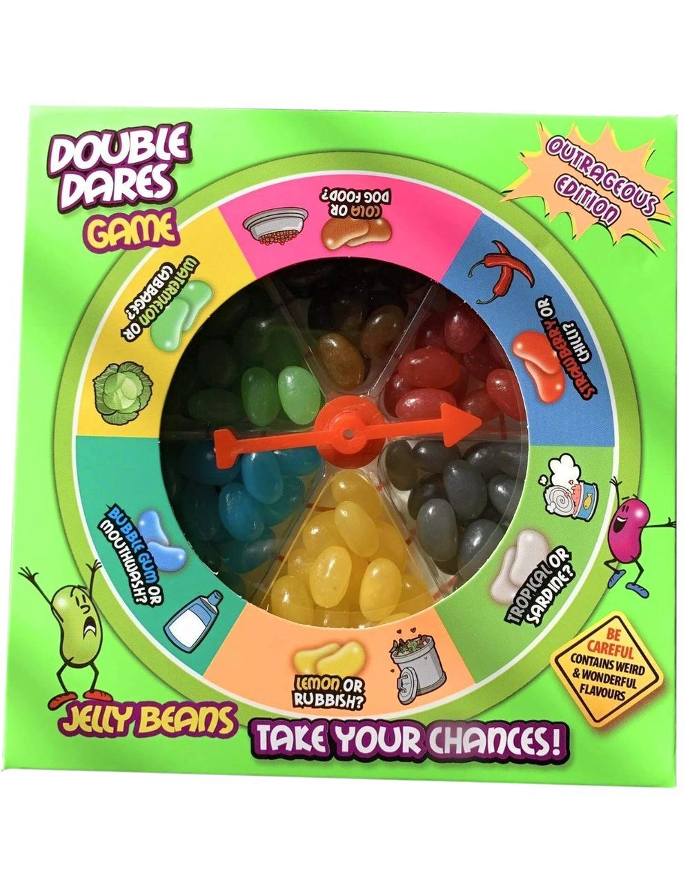 Zed Candy Double Dares Jelly Beans Game - Gelebønne Utfordring med Gode ...