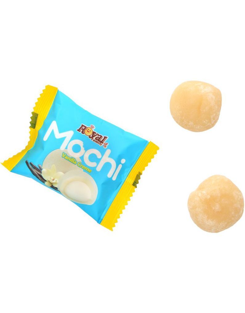 Royal Family Mochi Vanilla Creme - Mochi med Vaniljesmak 180 gram (Taiwan) - Se Alle Våre ...
