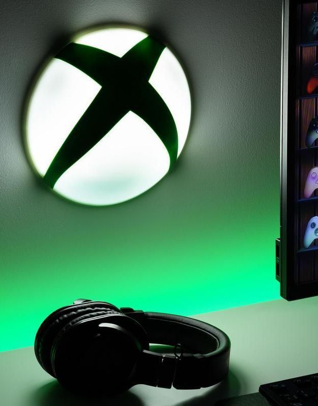 Lisensiert Xbox Logo Lampe 20,3 cm - Lamper - Interiør - HUS & GAVER
