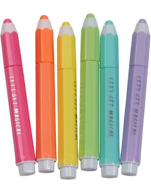 6 stk Fargerike Markørpenner - Penal & Tegnesaker - Accessories ...
