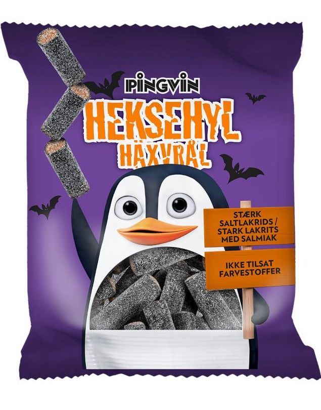 Pose med Toms Heksehyl - Salt Lakris med Salmiak 130 gram - Se Alle ...