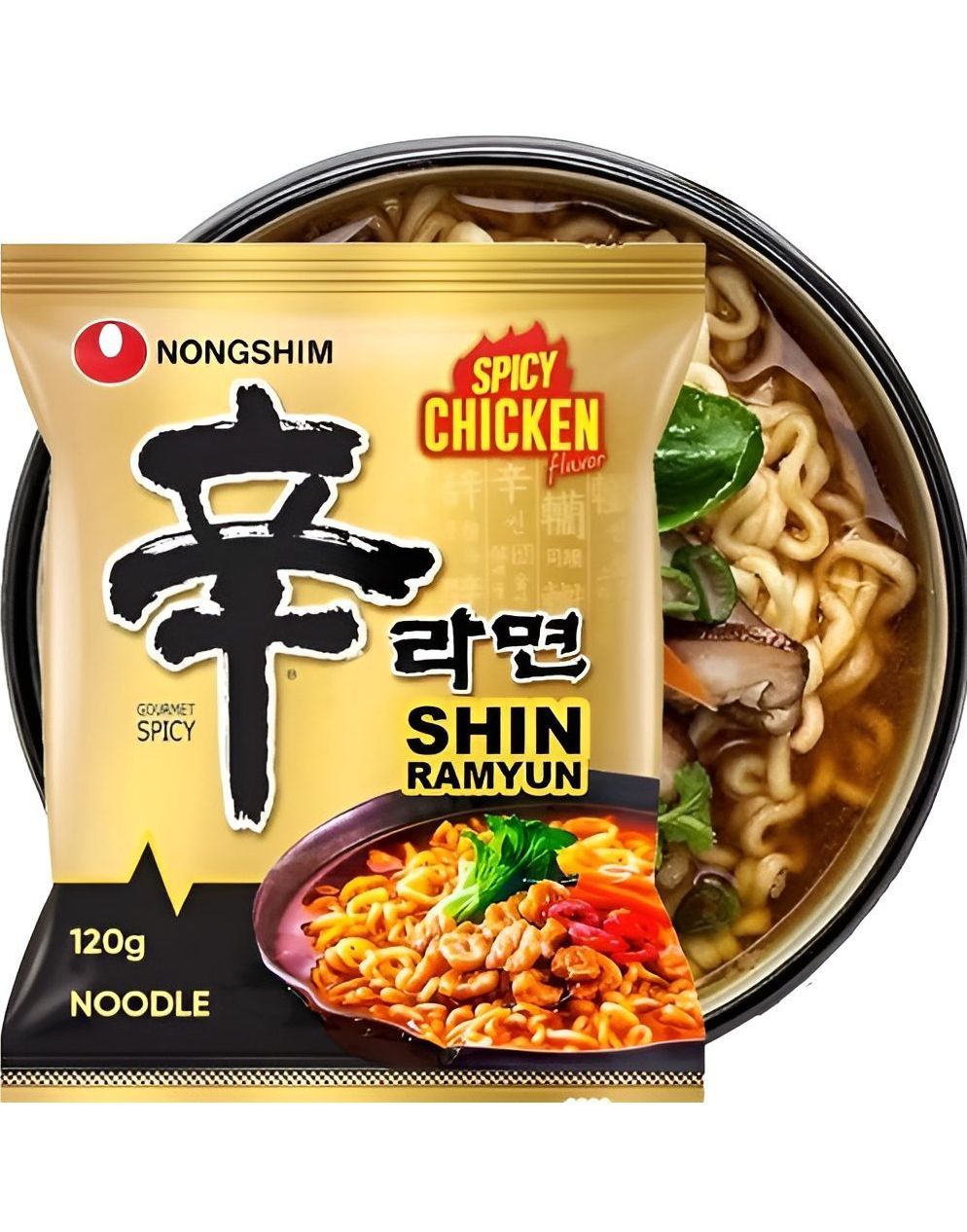 DATOVARE - Nongshim Instant Shin Ramyun Spicy Chicken - Sterk Kylling ...
