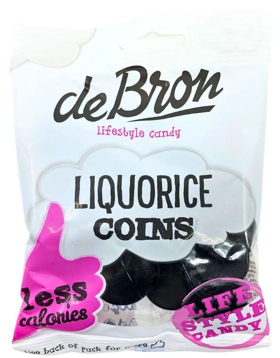 deBron Sugarfree Liqorice Coins - Sukkerfri Salt Lakris 100 g - Se Alle ...